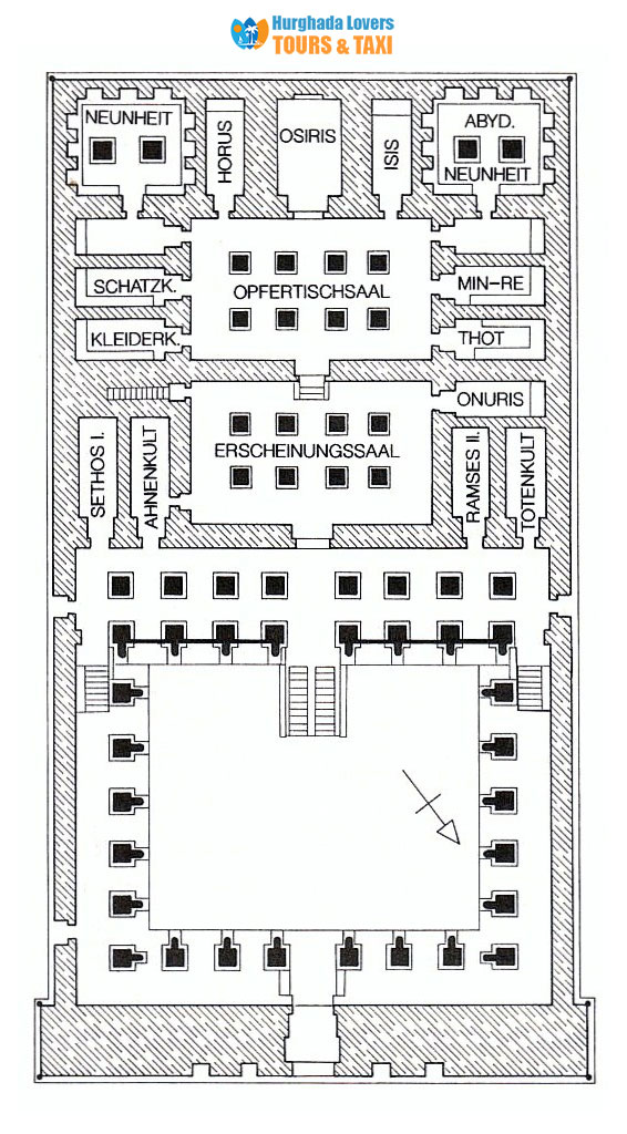 Abydos Temple Egypt | History Seti I Pharaonic Funerary Temples