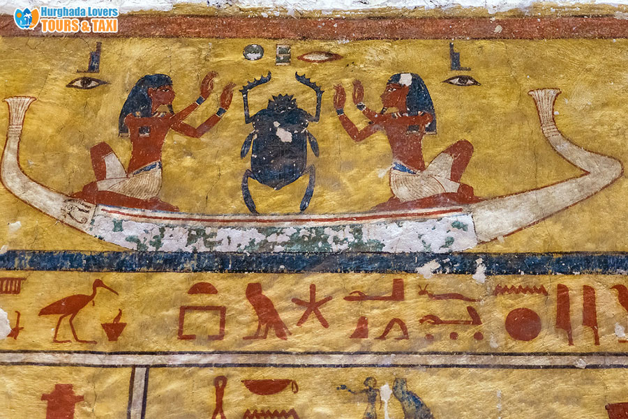 Ay Tomb Facts WV23 in Valley of The Kings Luxor ancient Egypt.