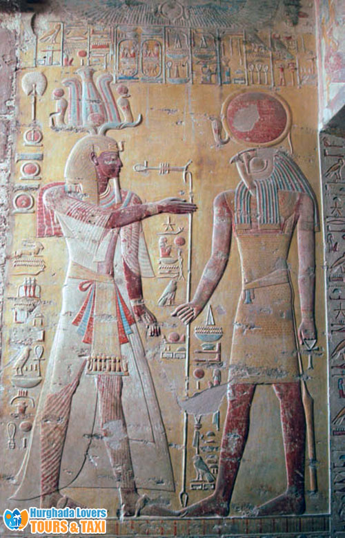 Merneptah Tomb KV8 in The Valley of The Kings Luxor Ancient Egypt