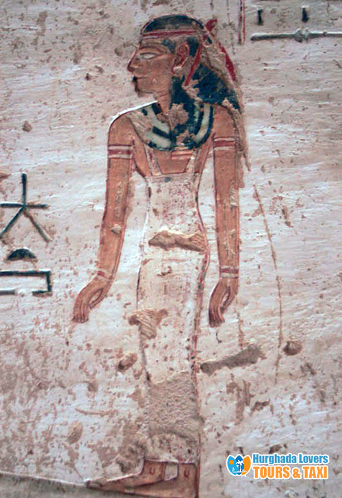 Merneptah Tomb KV8 in The Valley of The Kings Luxor Ancient Egypt