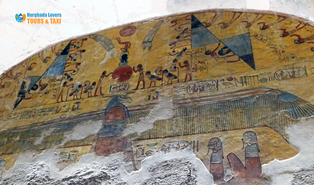 Merneptah Tomb KV8 in The Valley of The Kings Luxor Ancient Egypt