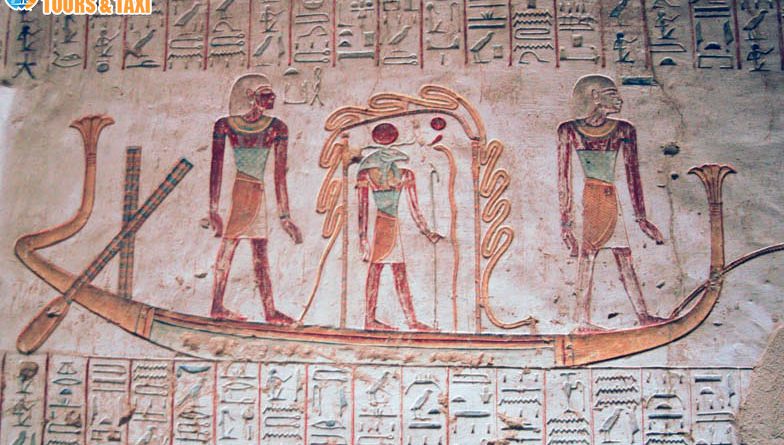 Merneptah Tomb KV8 in The Valley of The Kings Luxor Ancient Egypt