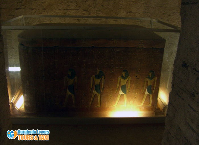 Thutmose IV Tomb KV43 in Valley of The Kings Luxor Ancient Egypt