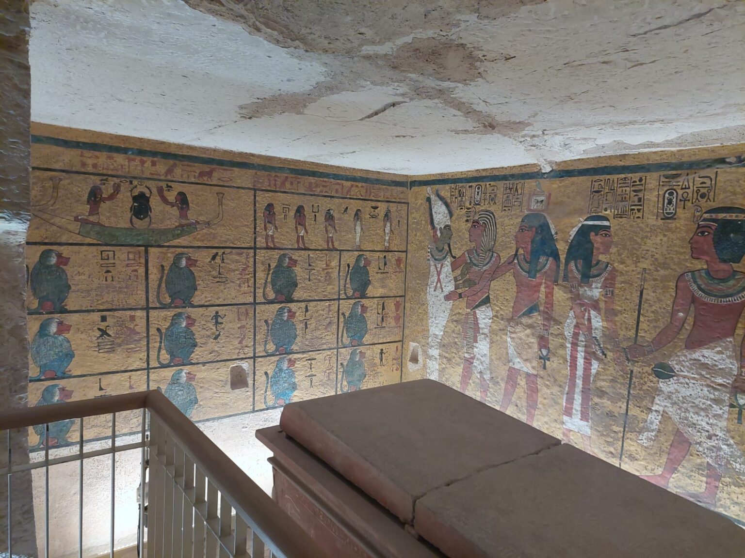 ツタンカーメンの墓｜KV62｜ルクソール王家の谷の墓群