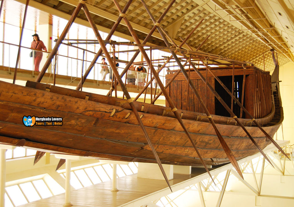 Solar Boat of Cheops In the Grand Museum Egypt | Khufu Ship