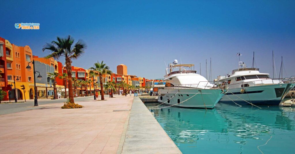 Hurghada Marina is the best Things to Do in Hurghada for family