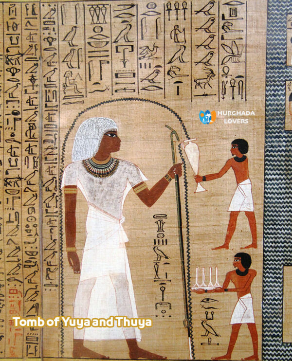 Tomb of Yuya and Thuya in the Valley of the Kings, Luxor, Egypt