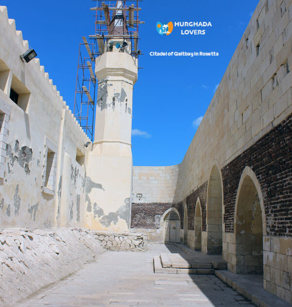Citadel of Qaitbay in Rosetta Egypt | Fort of Qaitbay in Rashid
