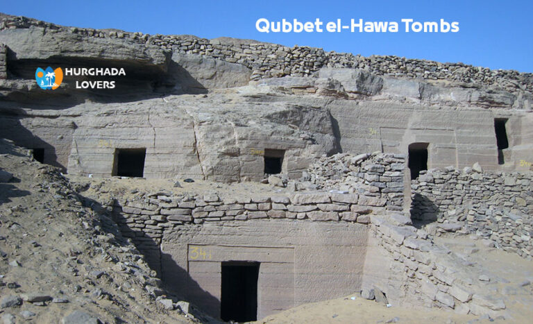 Qubbet el-Hawa Tombs "Dome of the Wind" in Aswan, Egypt