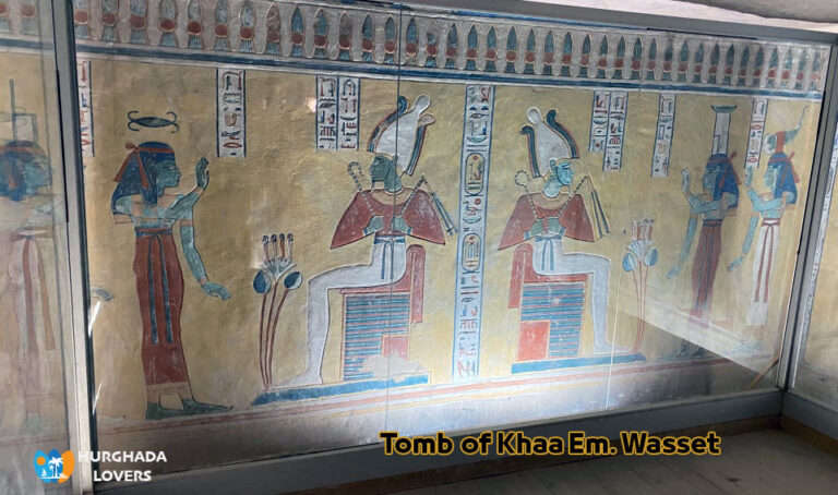 Tomb of Khaa Em. Wasset in Valley of the Queens, Luxor, Egypt