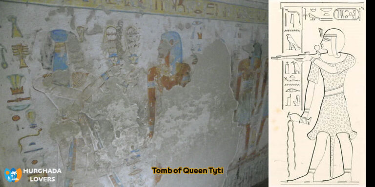 Tomb of Queen Tyti in Valley of the Queens, Luxor, Egypt