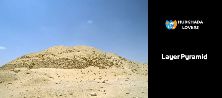Layer Pyramid in Zawyet El Aryan Tombs, Saqqara, Giza, Egypt