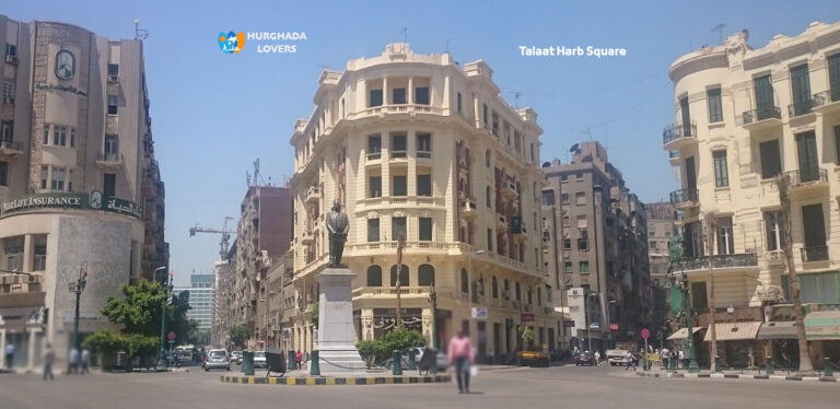 Talaat Harb Square in Cairo, Egypt | Midan Talaat Harb Street