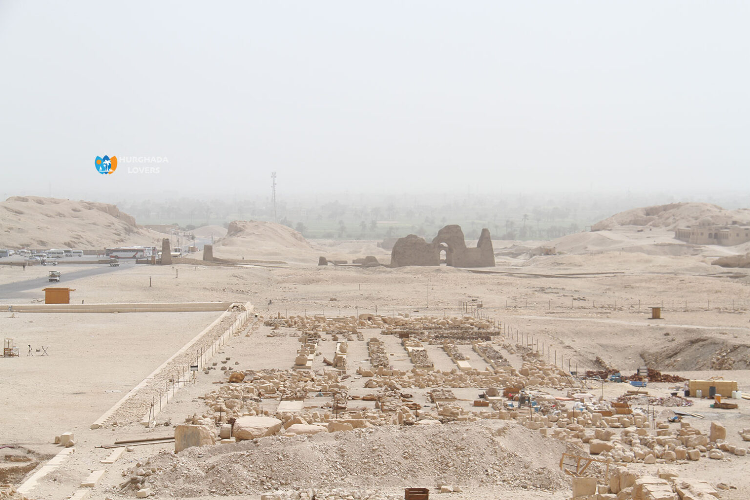 Temple of Hatshepsut in Deir el-Bahri Luxor Egypt