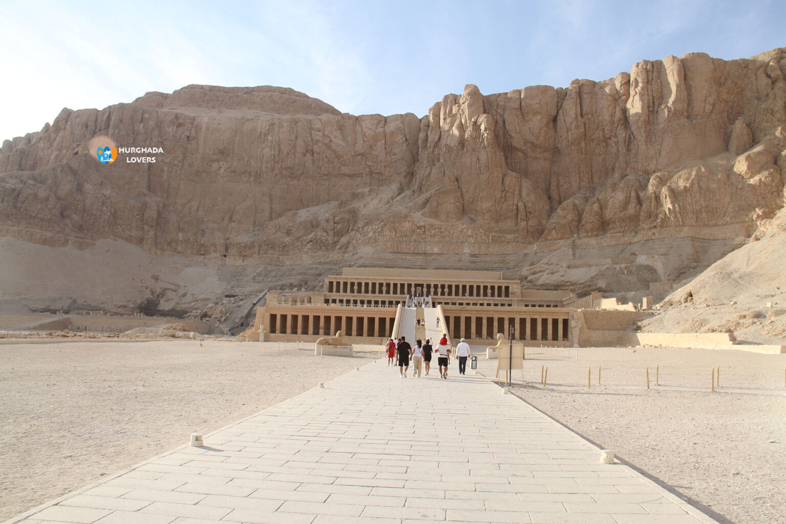 Temple of Hatshepsut in Deir el-Bahri Luxor Egypt