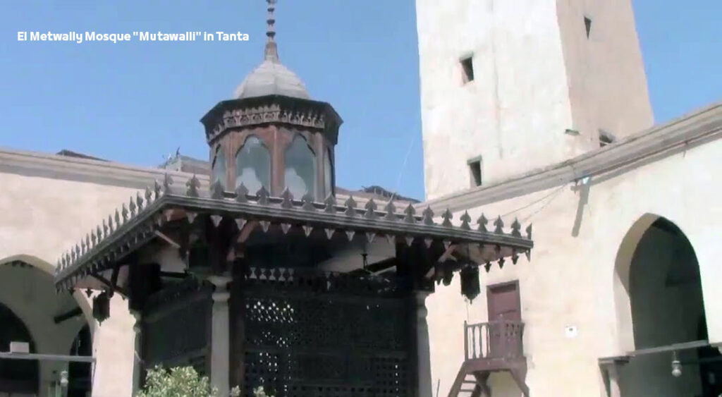 El Metwally Mosque "Mutawalli" in Tanta Egypt