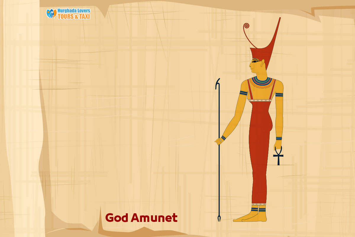 Gott Amaunet "Amunet, Amonet" – berühmte Ägyptische Götter