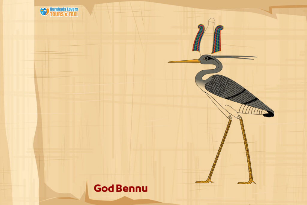 God Bennu - Famous the Egyptian Gods and deities