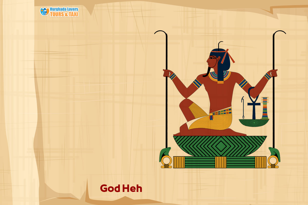 God Heh - Famous the Egyptian Gods and deities