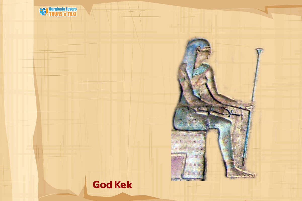 God Kek "Kauket" - Famous the Egyptian Gods and deities