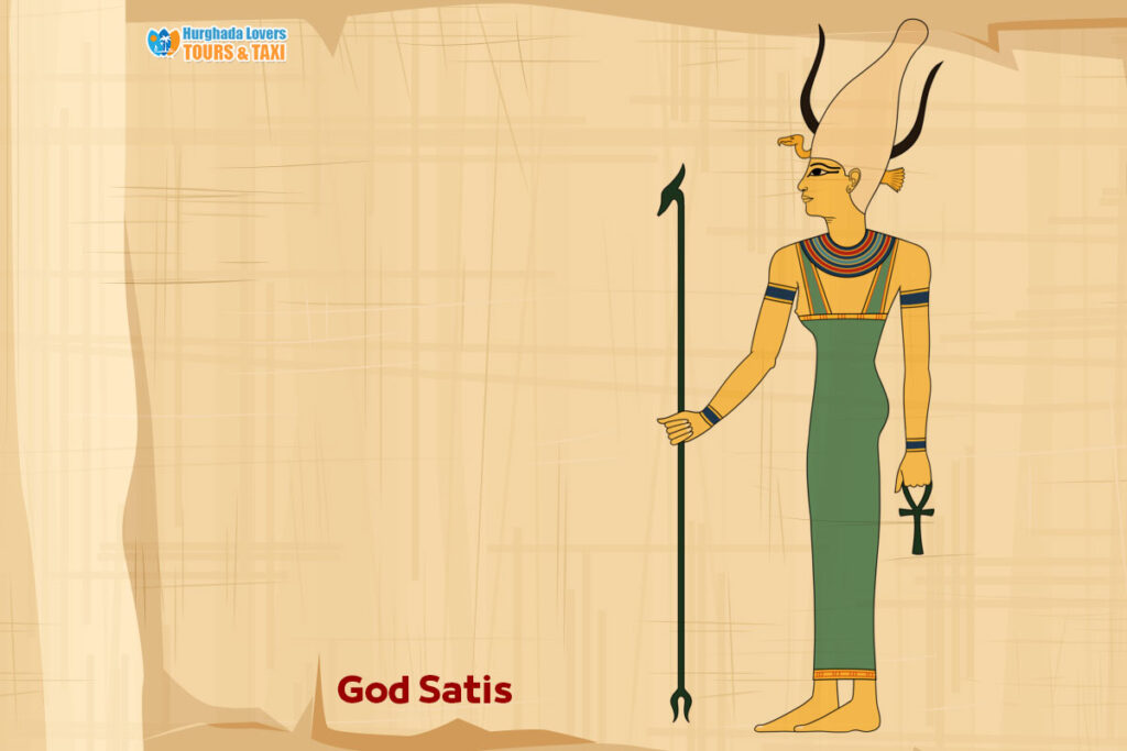 God Satis - Famous the Egyptian Gods and deities