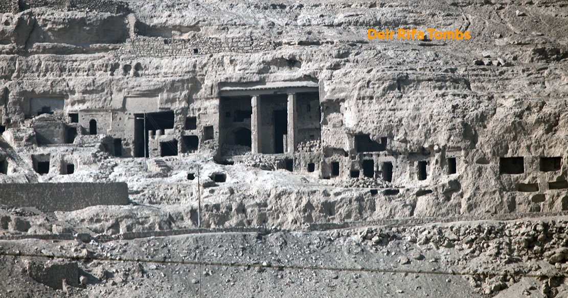 Deir Rifa Tombs in Asyut Egypt | Egyptian Tombs, Facts