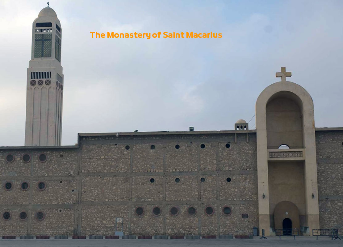 The Monastery of Saint Macarius in Al Minya, Egypt