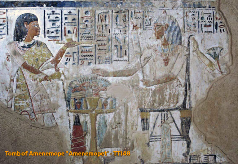 Tomb of Amenemope - TT148 in Tombs of The Nobles, Luxor