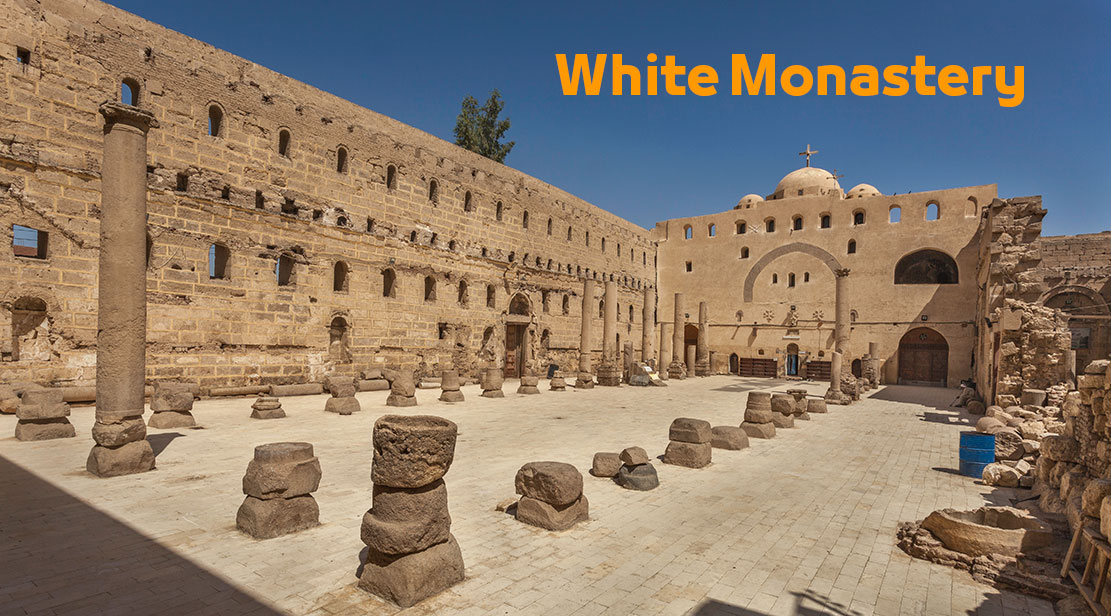 White Monastery in Sohag Egypt | Coptic Tourist attractions